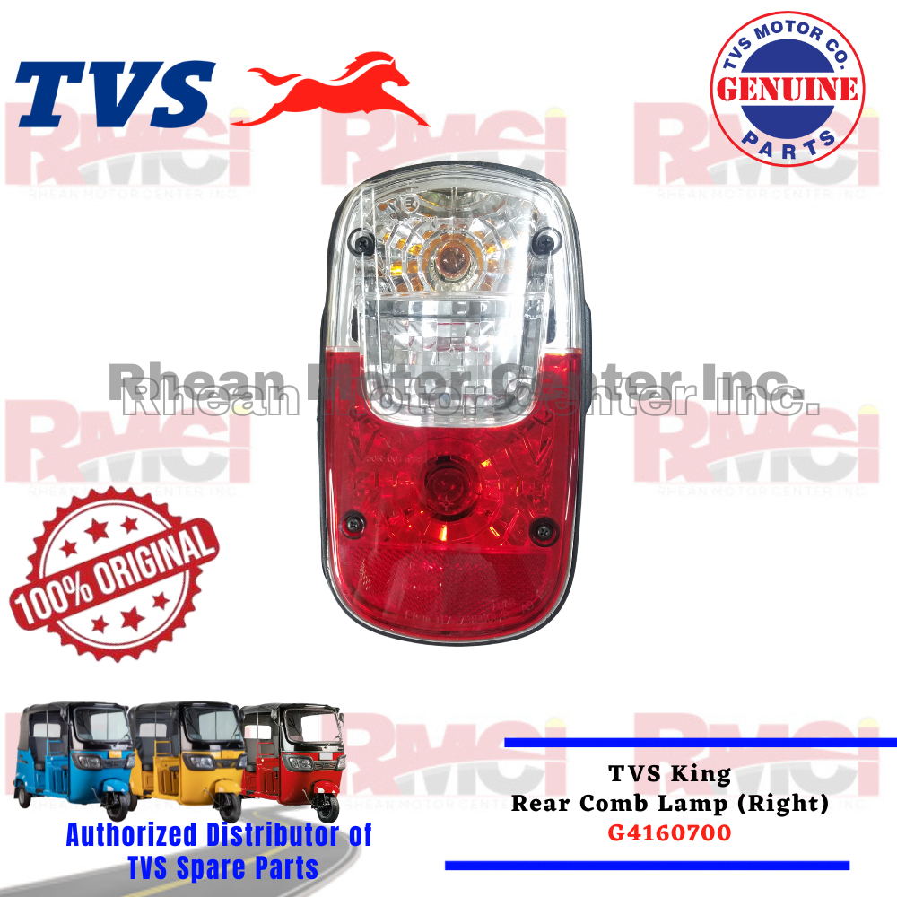 TVS King Deluxe Rear Comb Lamp (Right) G4160700 | Shopee Philippines
