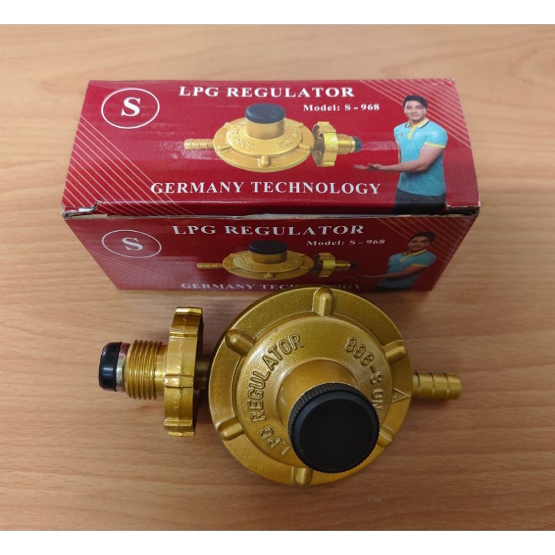 LPG REGULATOR :S-968 germany technology | Shopee Philippines