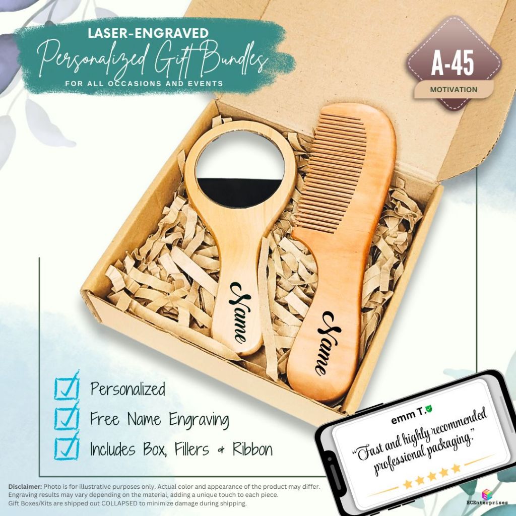 MOTIVATION BOX | Gift Bundles INCLUDES NAME ENGRAVING!!! | Personalized ...