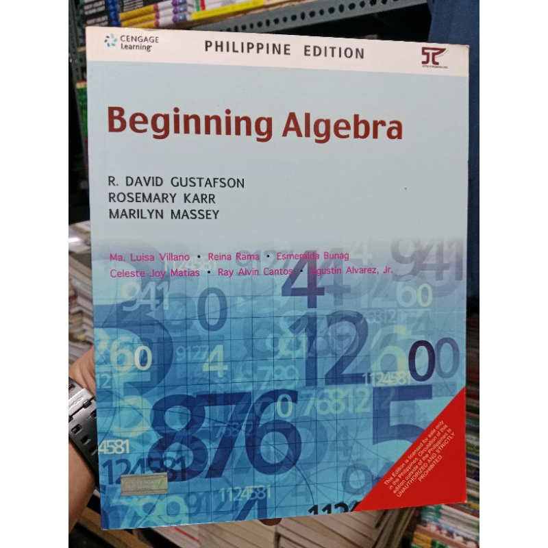BEGINNING ALGEBRA ( BRAND NEW ) | Shopee Philippines