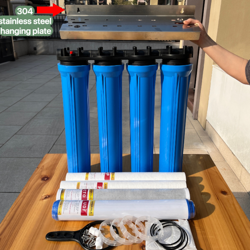 Kinyo 2/3/4 Stage 20 inch Deep Well Water Filter housing Complete Set ...