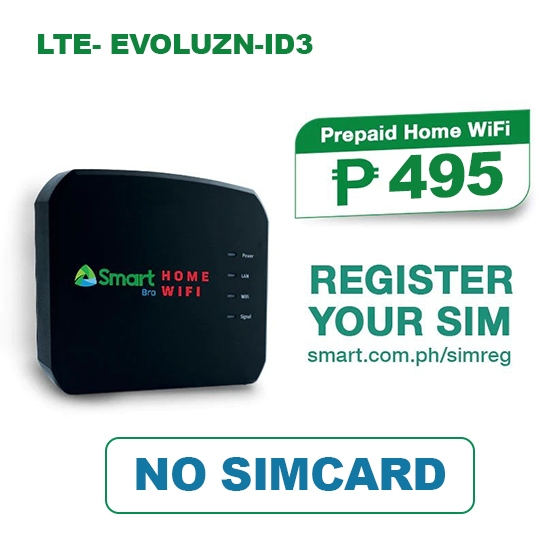 PLDT Smart Prepaid Home Wifi LTE with 15Days UNLI DATA | Shopee Philippines