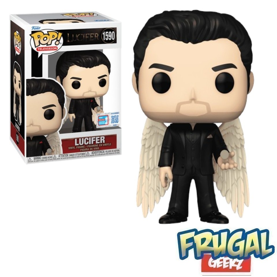 Funko Pop! Television : Lucifer with Angel Wings 2024 Fall Convention ...
