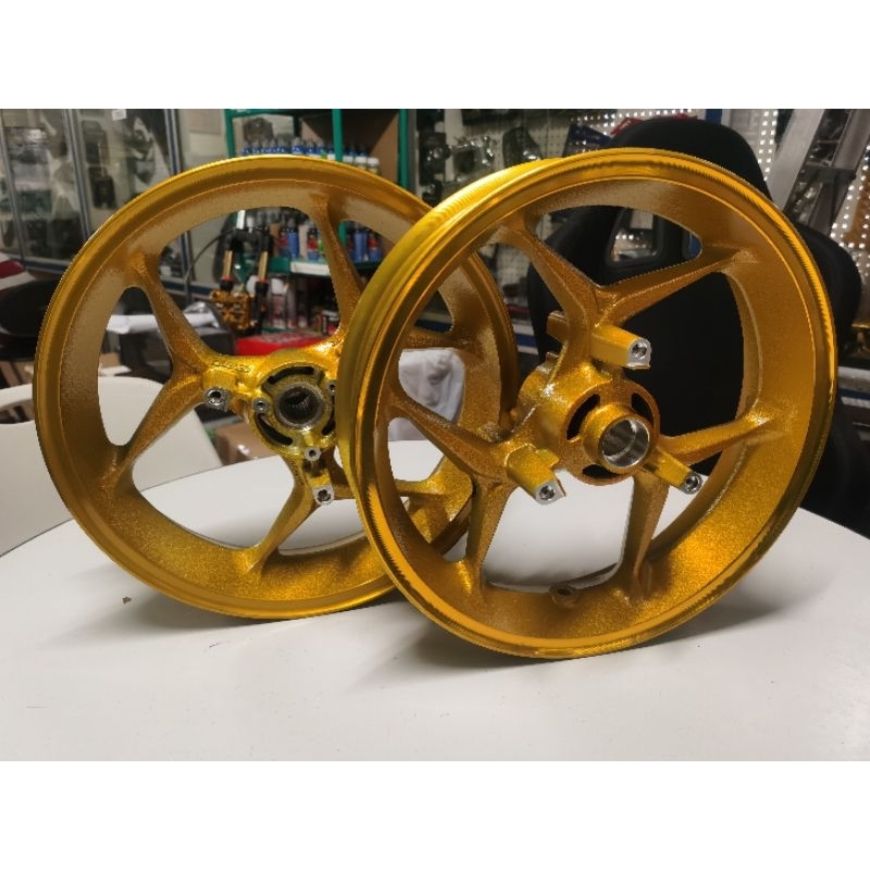 Sale Asio mags Wheel Dual Disc Ready 14s Alloy Aluminum Mags Wheel Nmax ...