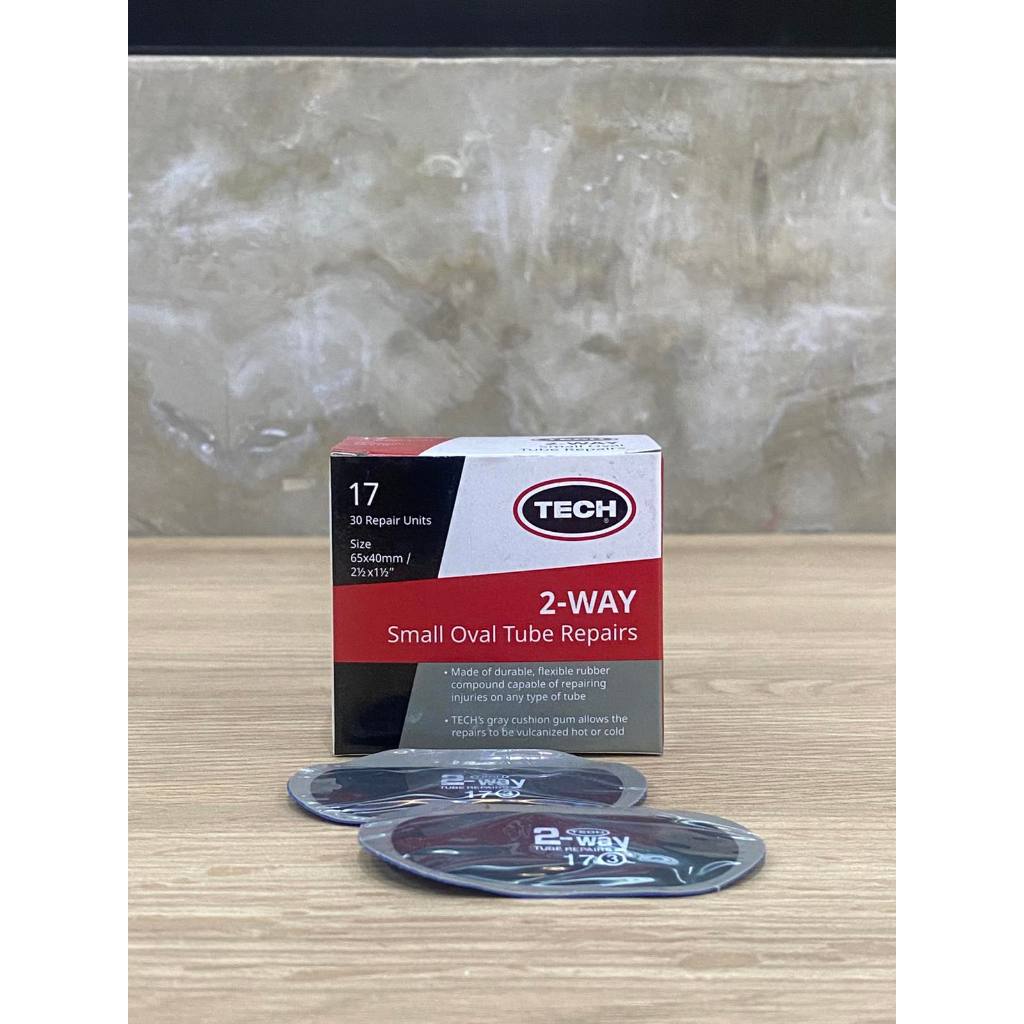 #17 2-way small oval tube repair 1box (30units per box) | Shopee ...