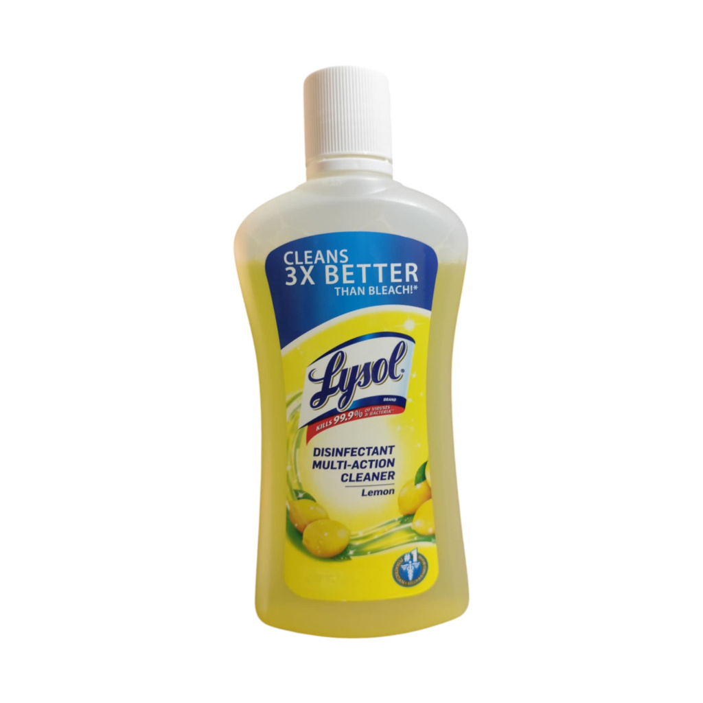 Lysol Multi-Action Lemon Cleaner 450ml | Shopee Philippines