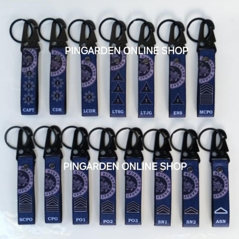 Philippine Navy (PN) KEYLACE, KEY HOLDER, KEYCHAIN, BAG TAG | Shopee ...