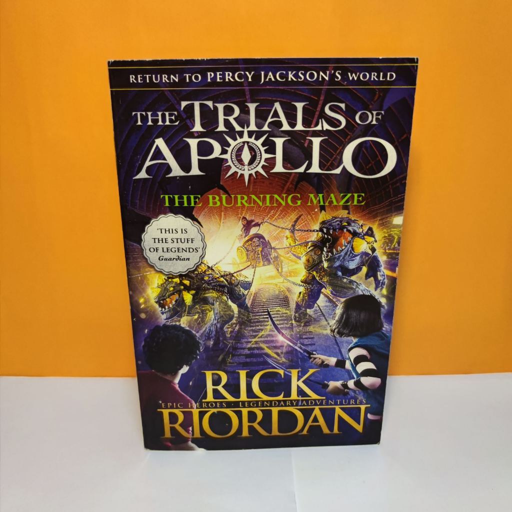 The Trials of Apollo: The Burning Maze by Rick Riordan (Secondhand ...