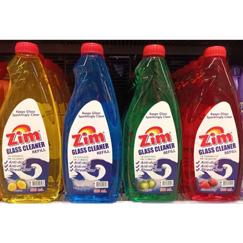 250 ml. ZIM Glass Cleaner REFILL | Shopee Philippines