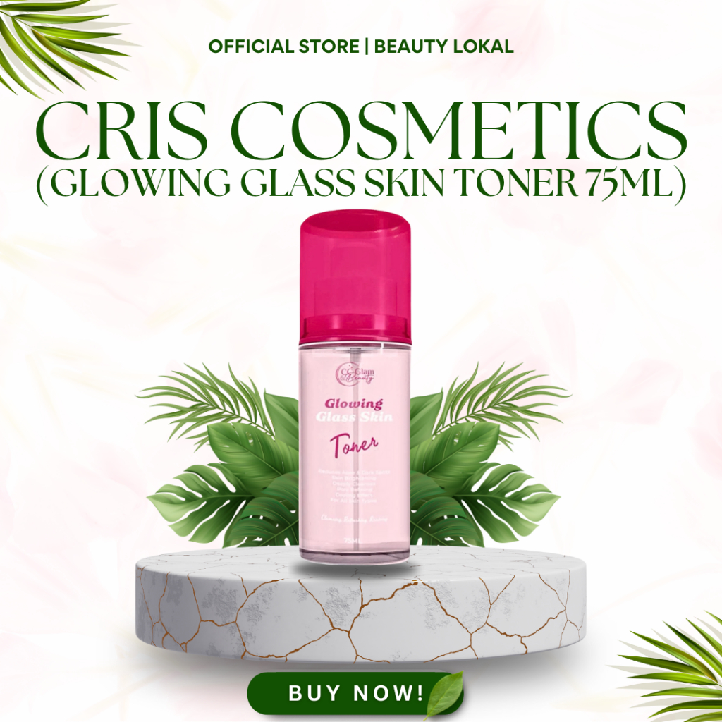CRIS COSMETICS Glowing Glass Skin Toner 75ml | Shopee Philippines