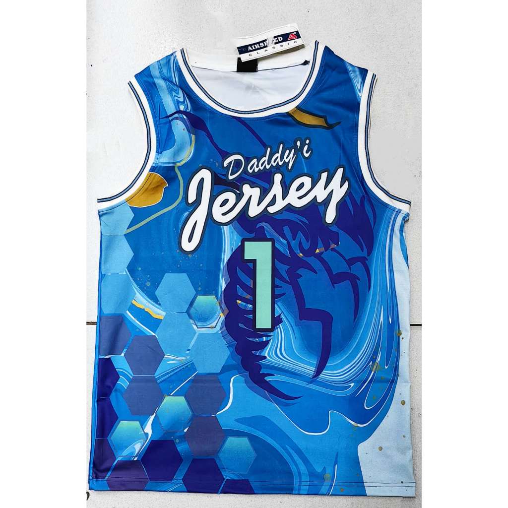 blue green full sublimation jersey sando for mens | Shopee Philippines