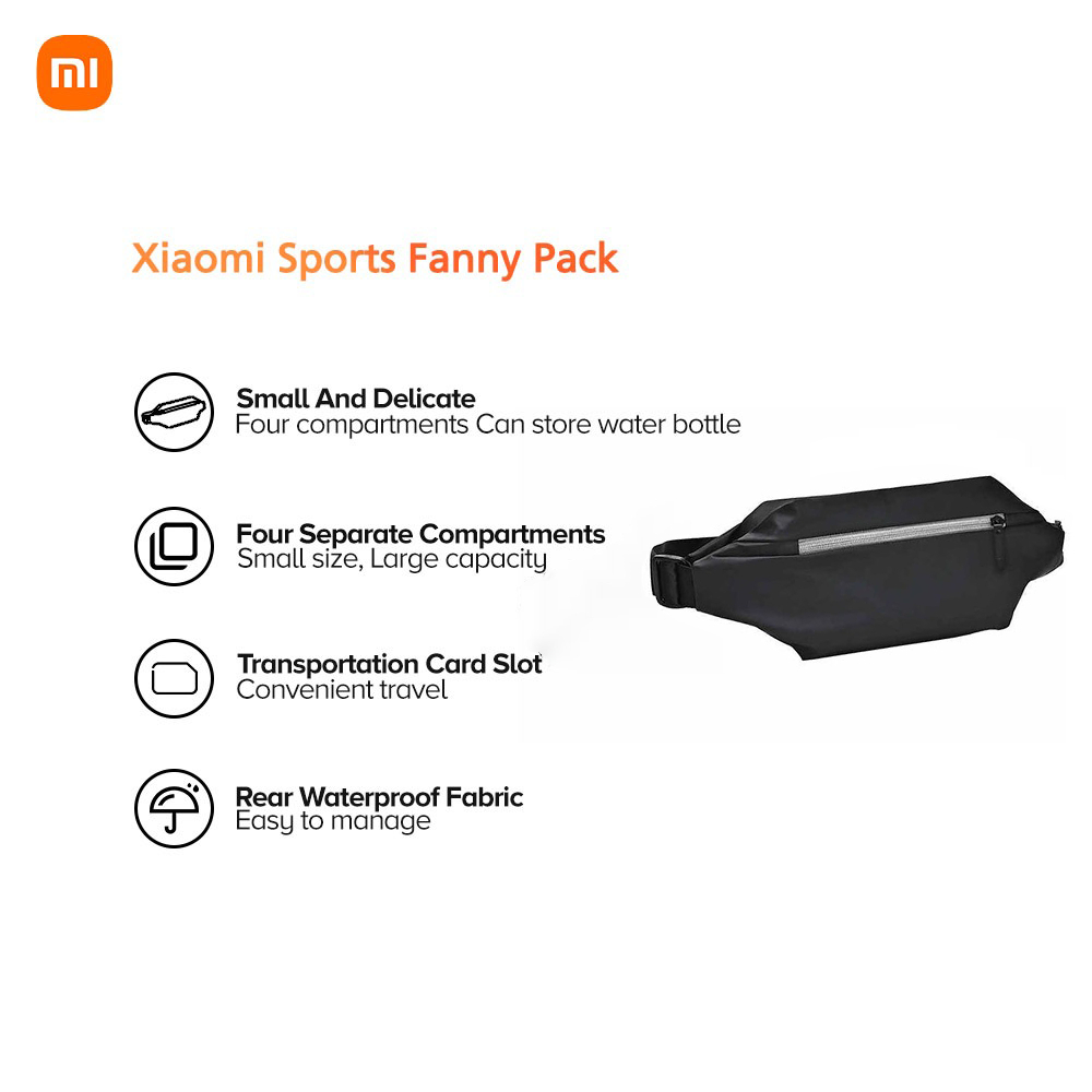 Xiaomi Sports Fanny Pack | Shopee Philippines