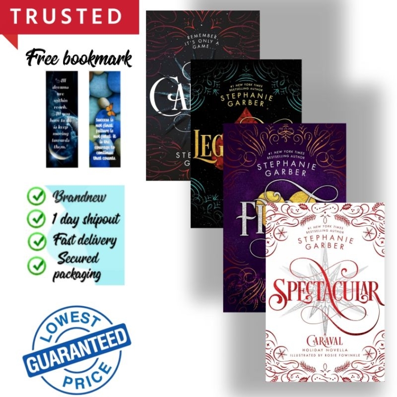 caraval series by Stephanie Garber | Shopee Philippines