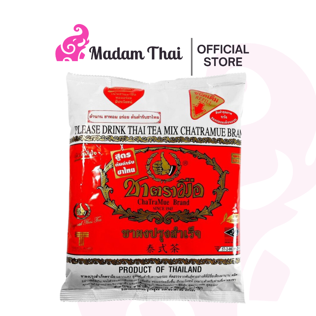 Original ChaTraMue Thai Tea Mix 400Grams Cha Tra Mue | Shopee Philippines