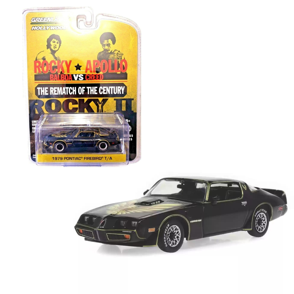 Greenlight 1/64 Scale Rocky II 1979 Pontiac Firebird Die-cast Car 44650 ...