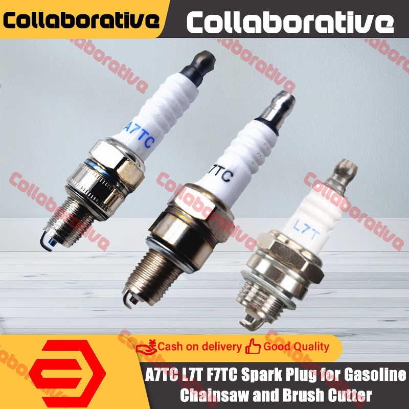 A7TC L7T F7TC Spark Plug for Gasoline Chainsaw and Brush Cutter ...