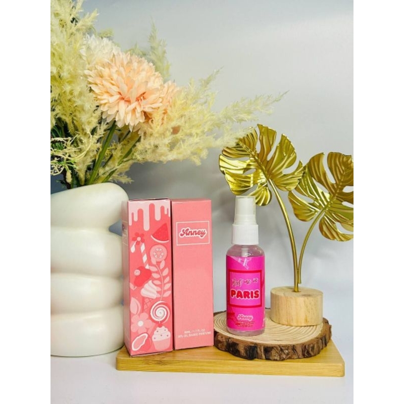 ANNEY Meet Me in Paris - Anney Perfume 50ml 30% oil-based plastic spray typebottle | Shopee ...