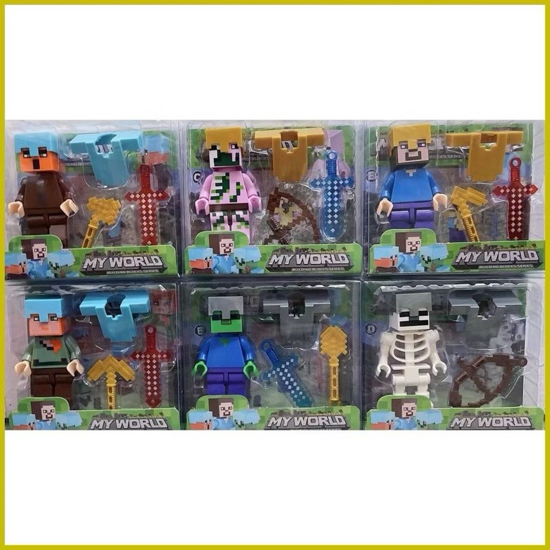 My World Collectible Figures Action Figure Kids Toy 1pc Only | Shopee ...