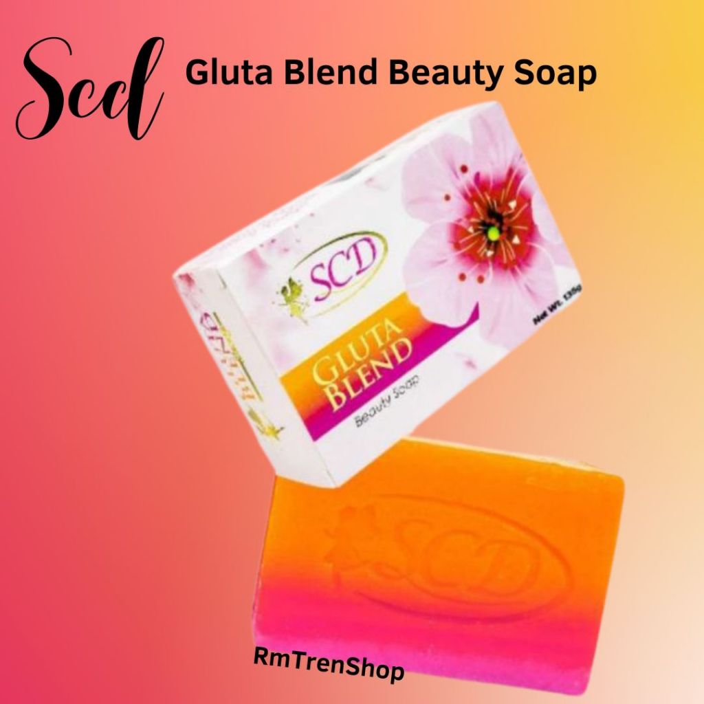 Scd Gluta Blend Beauty Soap 135g | Shopee Philippines