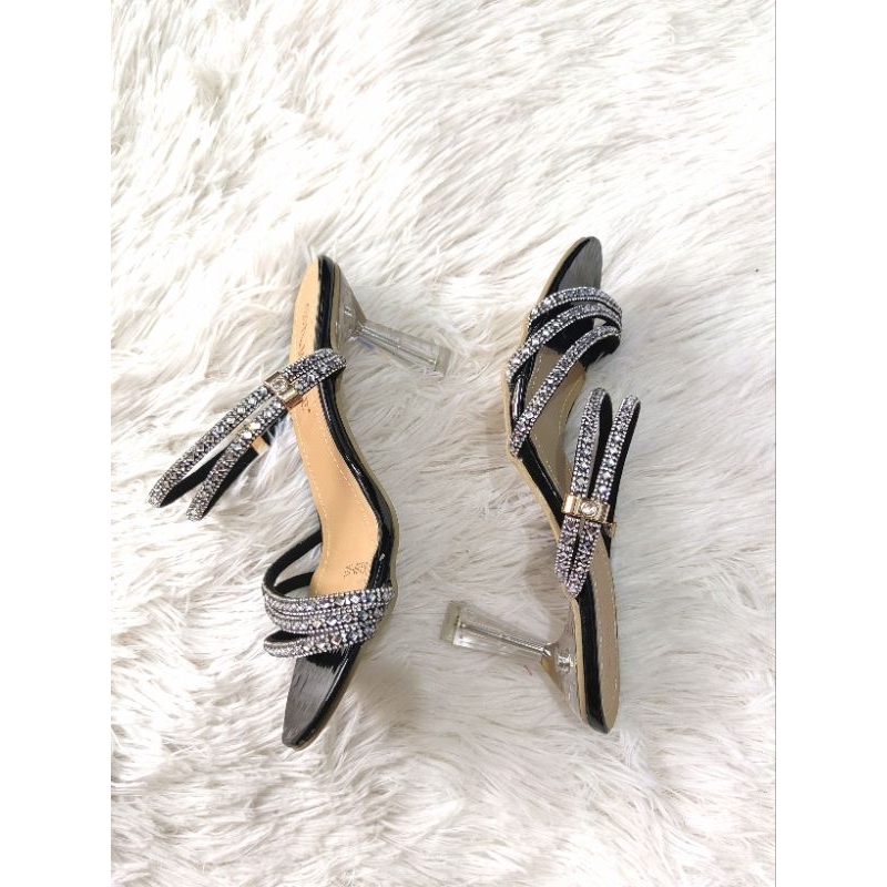 GLASS STILETTO HEELS | Shopee Philippines