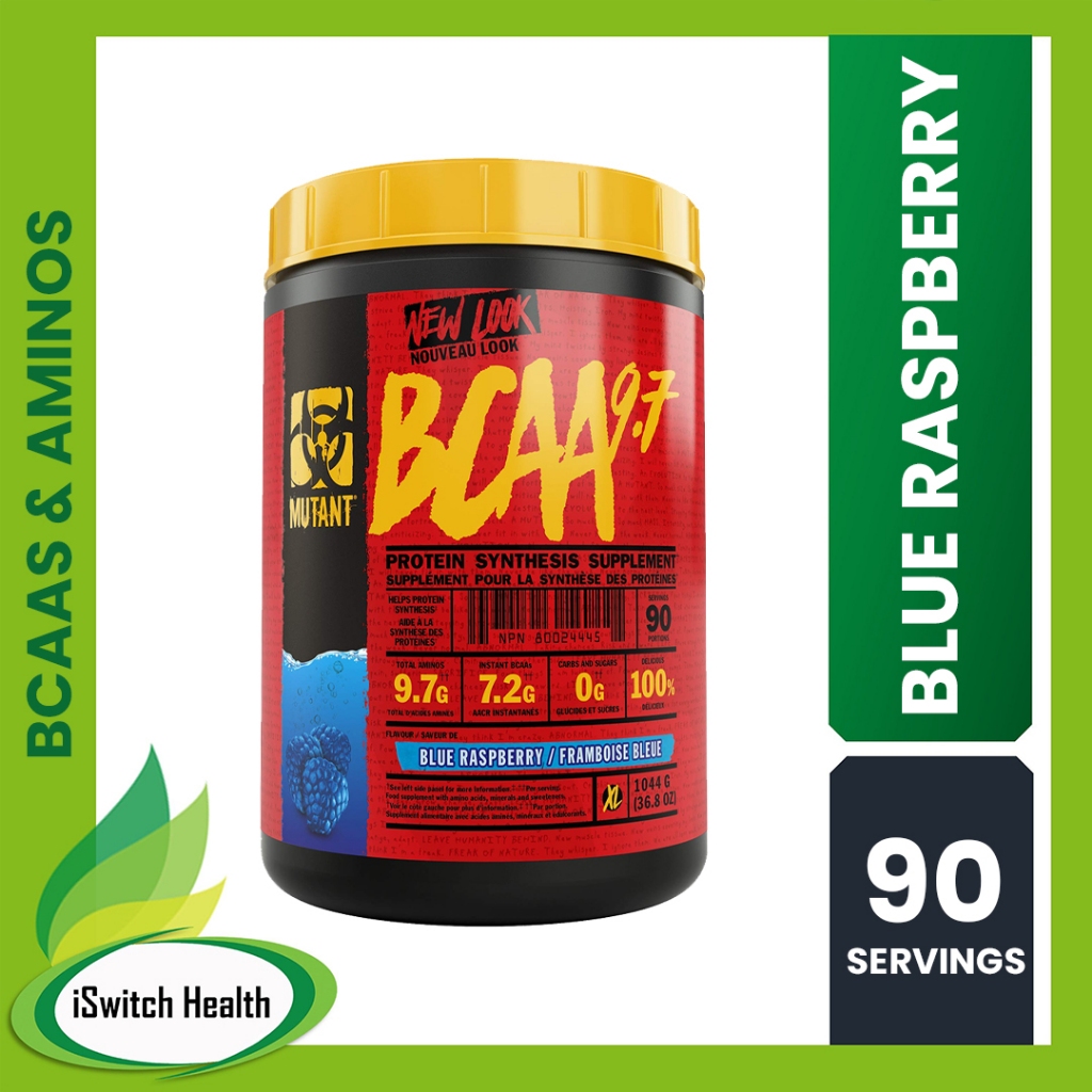 Mutant BCAA 9.7 Supplement BCAA Powder with Micronized Amino Energy ...