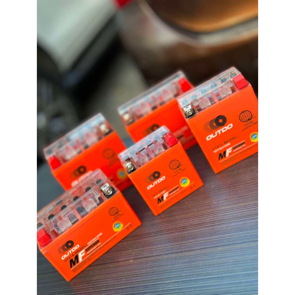 OUTDO GEL BATTERY 12N5L-BS / UTX4L-BS / 12N6.5L-BS / 12N12 / 12N7BL-BS ...