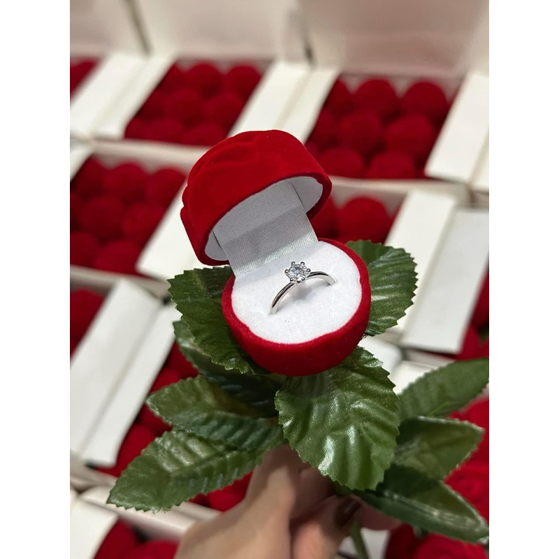 Adjustable promise ring in a rose stick | No paperbag inclusion ...