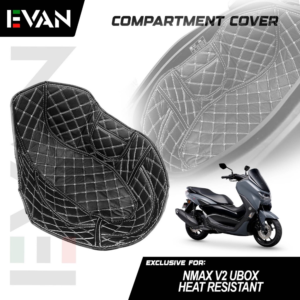 EVAN PH UBOX LETHER HEAT RESISTANT FOR YAMAHA NMAX V2 MOTORCYCLE ...