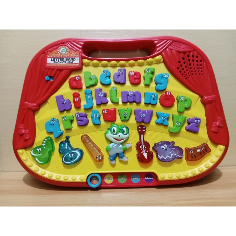 LEAPFROG LETTER BAND PHONICS JAM | Shopee Philippines