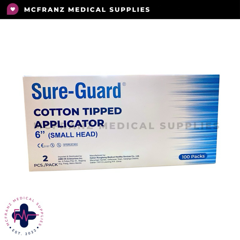Sureguard Cotton Tipped Applicator (Sold per box) | Shopee Philippines