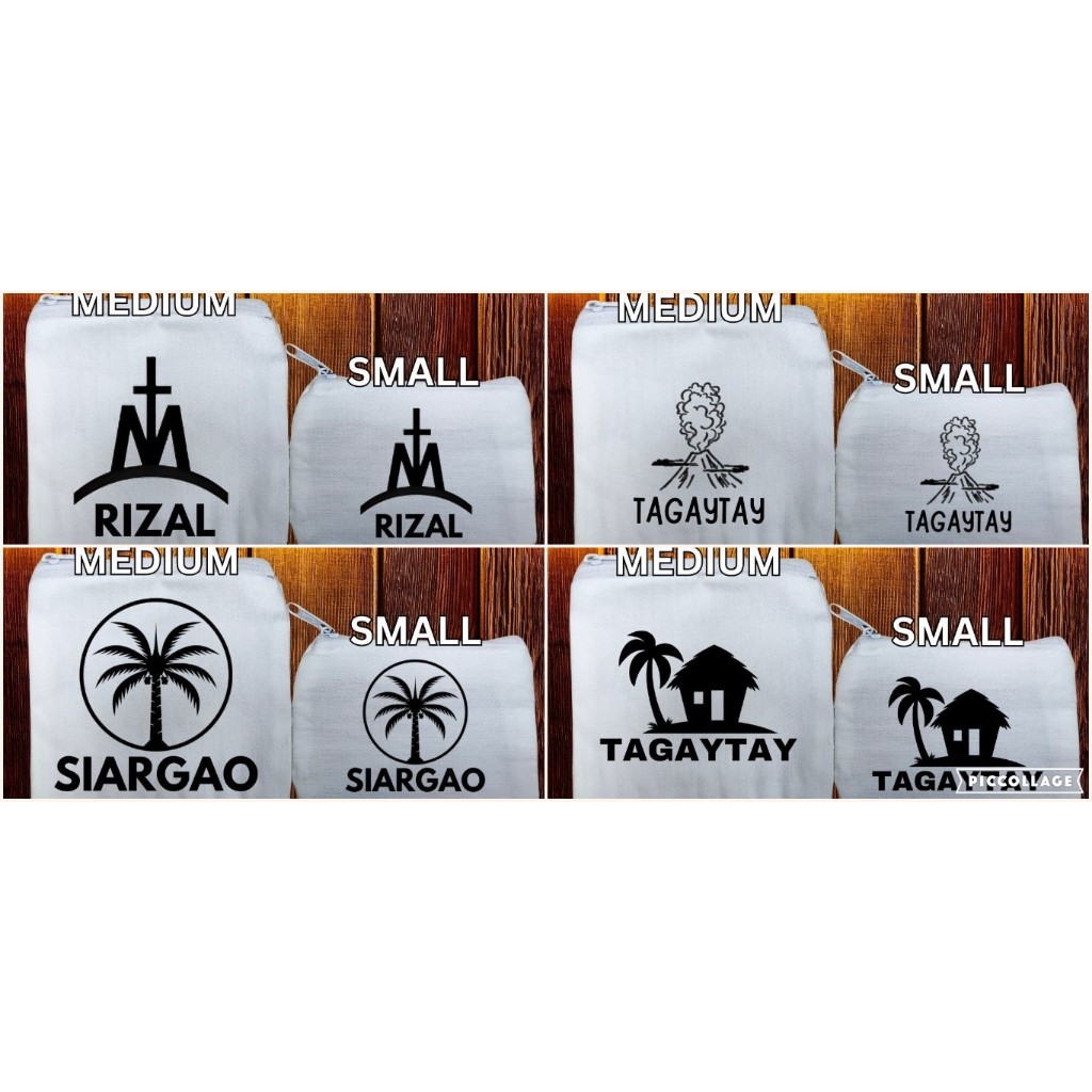 Coin Purse Local Design Customized Style Souvenir - (Rizal, Siargao ...