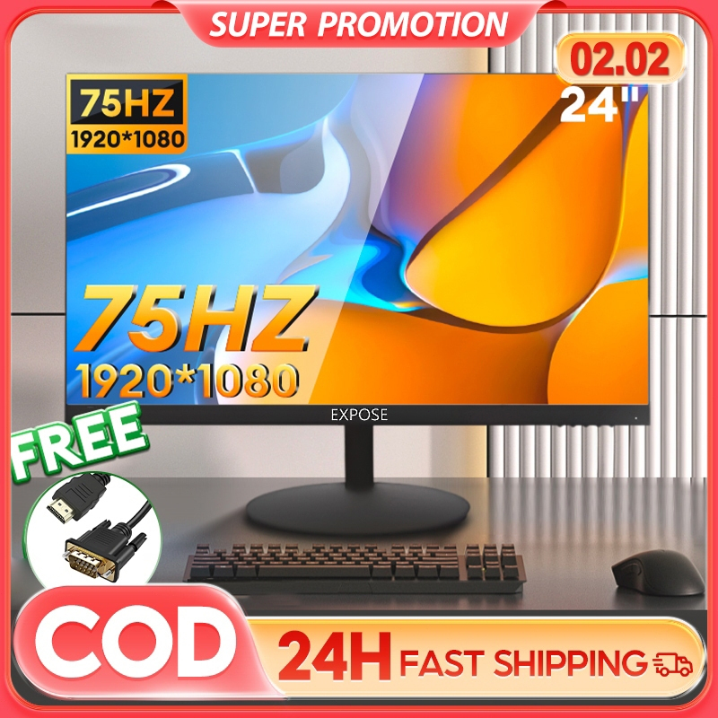 EXPOSE 22 24 inch monitor 144hz/75hz IPS Gaming monitor Framless Flat ...
