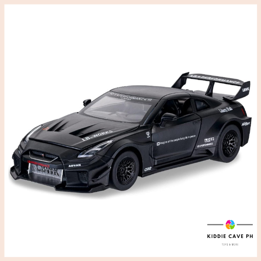 Nissan GTR CSR2 Die-Cast 1/32 1:32 Scale Pullback Car Alloy Sports Car ...