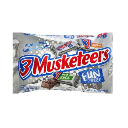 3MUSKETEERS FUN SIZED IMPORTED CHOCOLATE SNACK | Shopee Philippines