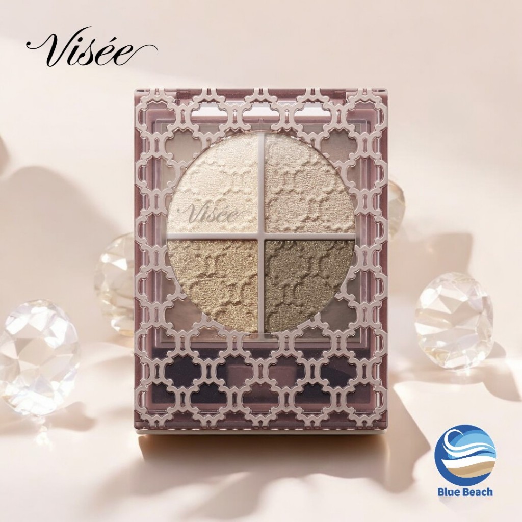 Visee Riche Glossy Rich Eyes N / 4-Color Shadow Palette 4.5g | Shopee ...