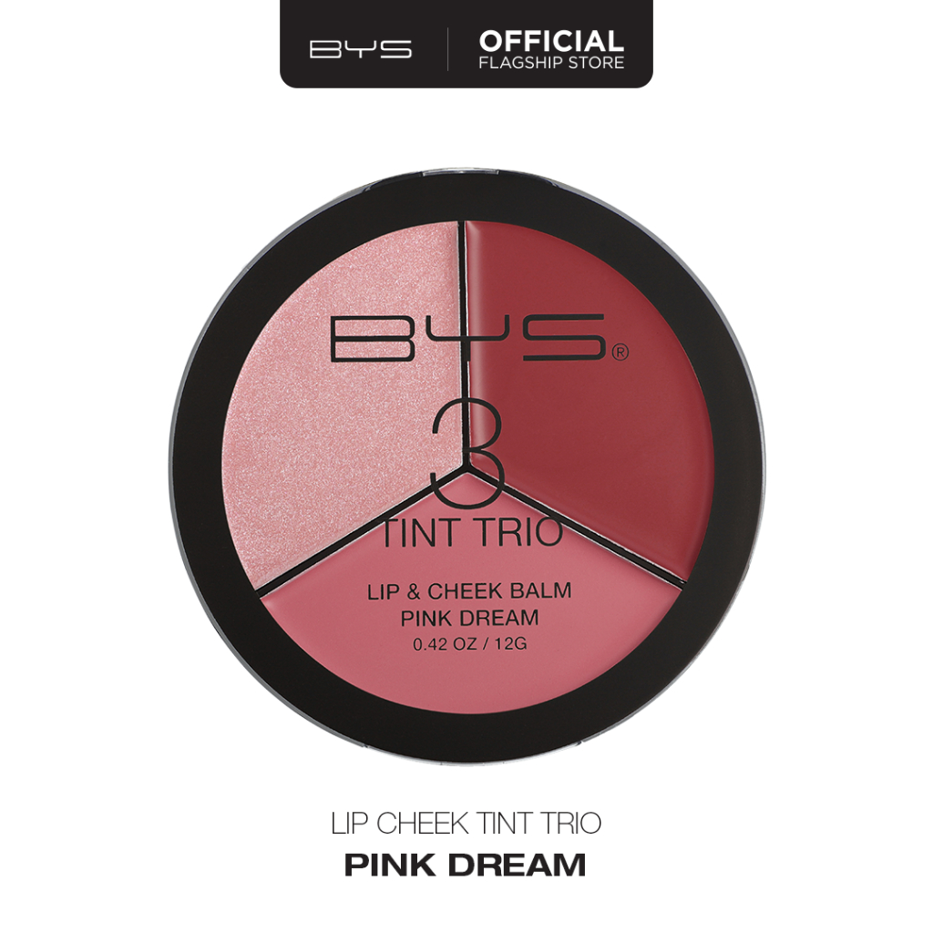 BYS Lip & Cheek Tint Trio Pink Dream | Shopee Philippines