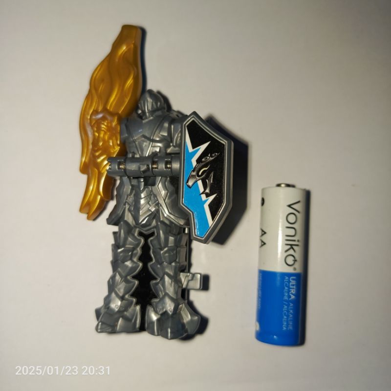 power rangers dino fury ryusoulger key gray-dark blue black shield ...