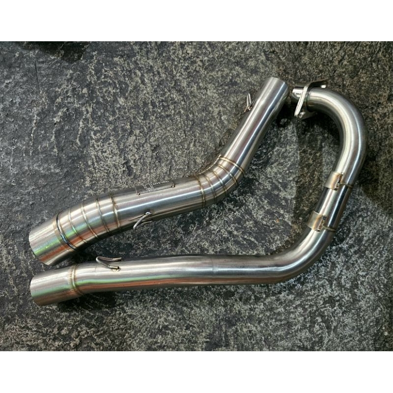 Stainless Big Elbow 51mm Sniper150 Legit Kou | Shopee Philippines