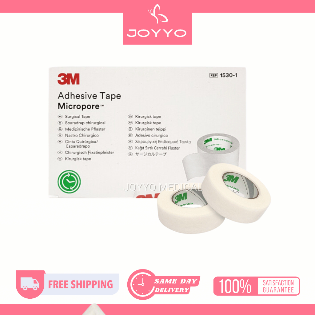 Micropore Tape 1/2 inches (24 Pieces/ 1 Box) | Shopee Philippines