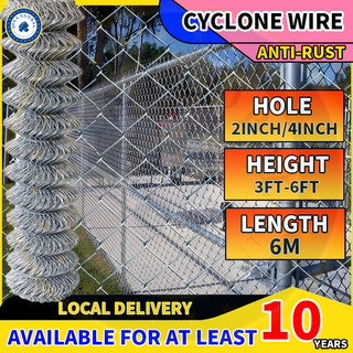 Cyclone Wire Galvanized Wire Mesh Fence Pvc Coated Wire Chain Link ...