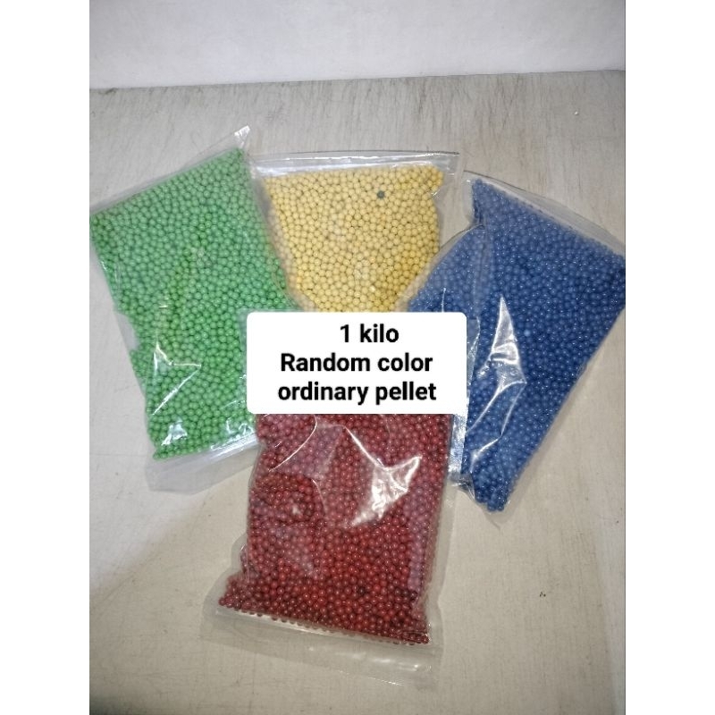 1 kilogram ordinary color pellet for toys /plastic made toy | Shopee ...