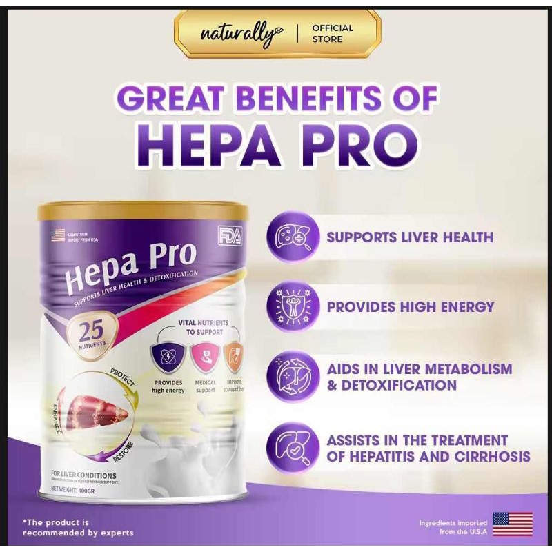 HEPA PRO 400G | LIVER HEALTH SUPPORT | Shopee Philippines