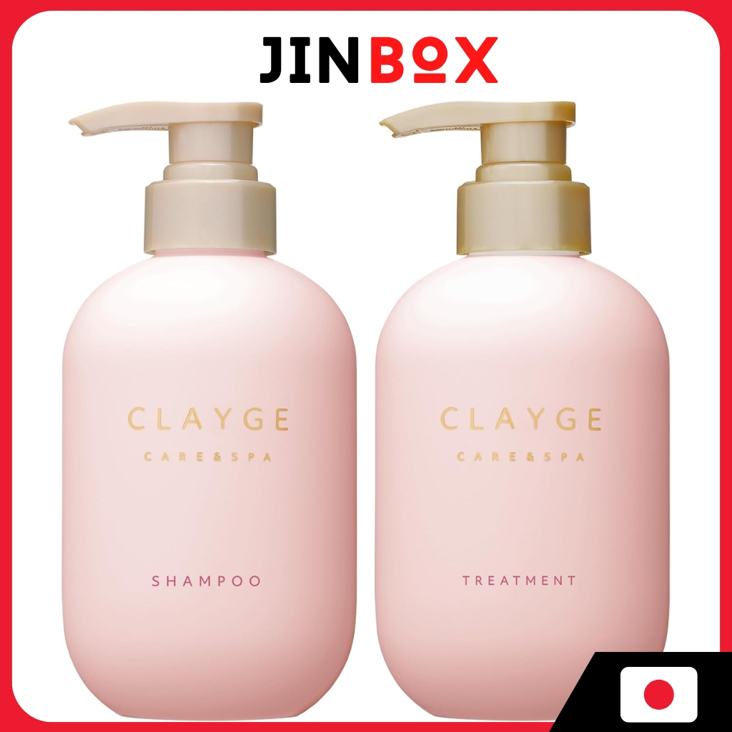 CLAYGE Shampoo & Treatment M, Moisturizing, White Jasmine & Musk Scent 500ml | Shopee Philippines