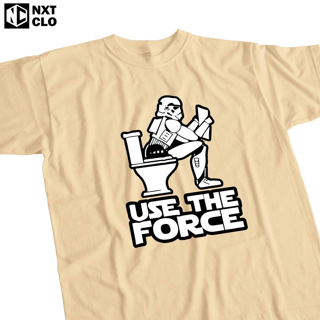 MOVIE / SERIES SHIRT - STAR WARS - USE THE FORCE DESIGN - REGULAR FIT ...