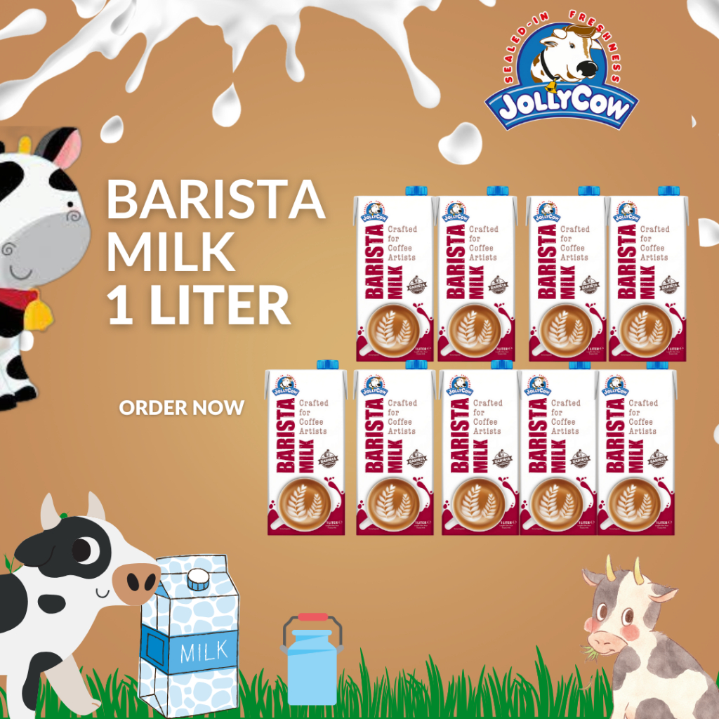 Jolly Cow Barista Milk 1Lx9 - Premium Creamy Milk for Coffee Lovers ...