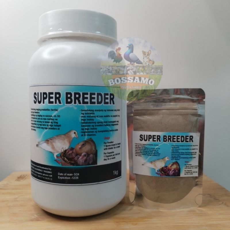 SUPER BREEDER repack 50/100grams | Shopee Philippines