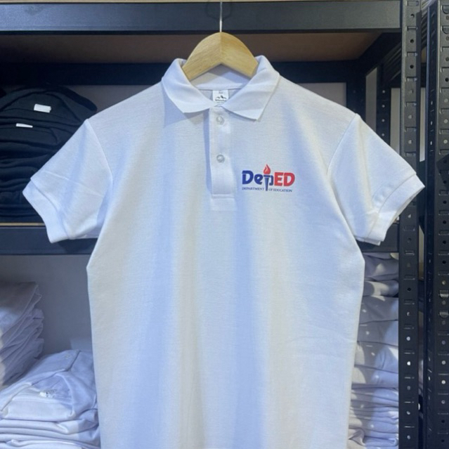 Dep3d FRONT Only Polo Shirt Alternative Uniform For Teachers | Shopee ...
