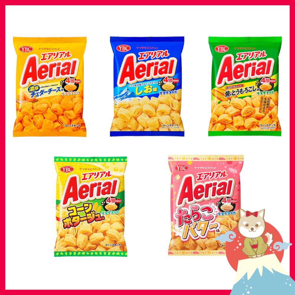 Yamazaki Biscuit YBC Aerial Series Crunchy Corn Snack Japanese Snacks ...
