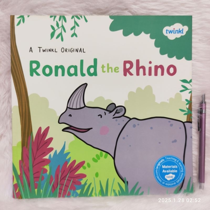A Twinkl Original / Ronald the Rhino / Picture Book | Shopee Philippines