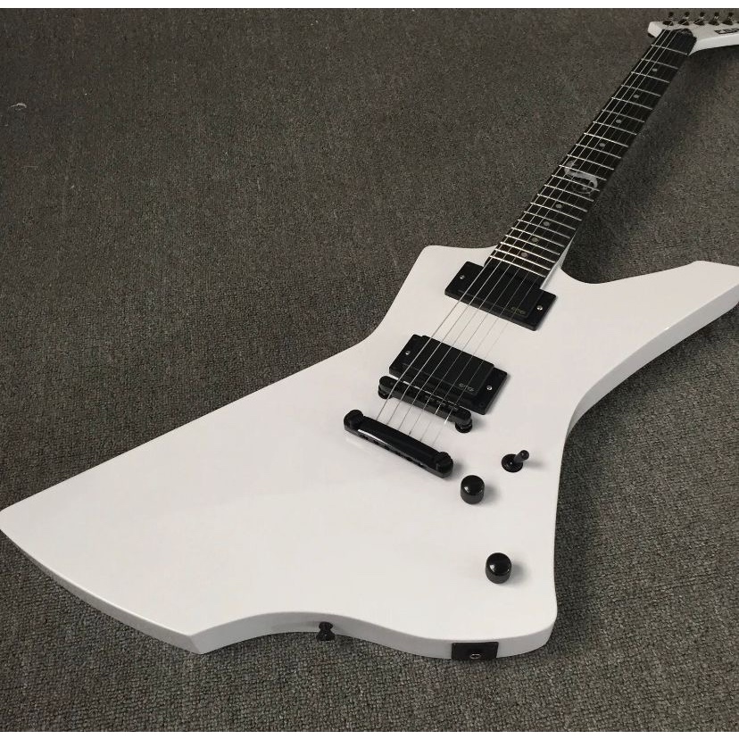 Factory Guitar Explorer ESP Electric Guitar White Solid Body Snake ...